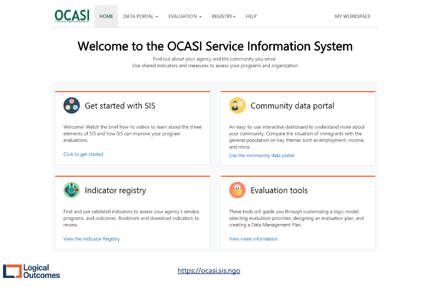 Using Social Data in Community Evaluation: OCASI’s New Service ...